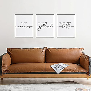 The Best Memories Are Made Gathered Around The Table, Kitchen Wall Art, Dining Room Decor, Farmhouse Style, Kitchen Prints, Farmhouse Sign, Living Room Wall Art, UNFRAMED 11x14inch