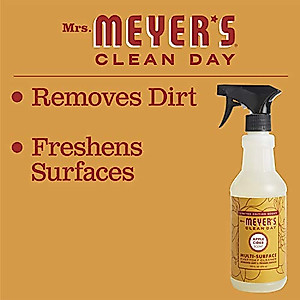 MRS. MEYER’S CLEANDAY All-Purpose Cleaner Spray, Apple Cider, 16 Fl oz