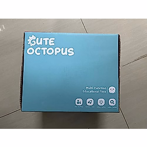 Baby Toys,MOJINO Infant Walker Toy,Octopus Crawling Crab Toy, Early Eduactional Learning Tummy Time Sensory Christmas Birthday Gift for Boy Girl Toddler and Kid