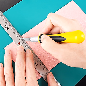 DIYSELF 16-Piece Craft Knife Set, Exacto Knife Set, 3-Piece Hobby Knife with 10-Piece Exacto Knife Blades, Precision Art Knife for Pumpkin Carving, Modeling, Exactly Knife