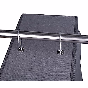 WOWCASE Hanging Purse Handbag Organizer Wardrobe Closet Organizer Nonwoven 10 Pockets Hanging Closet Storage Bag (Grey)