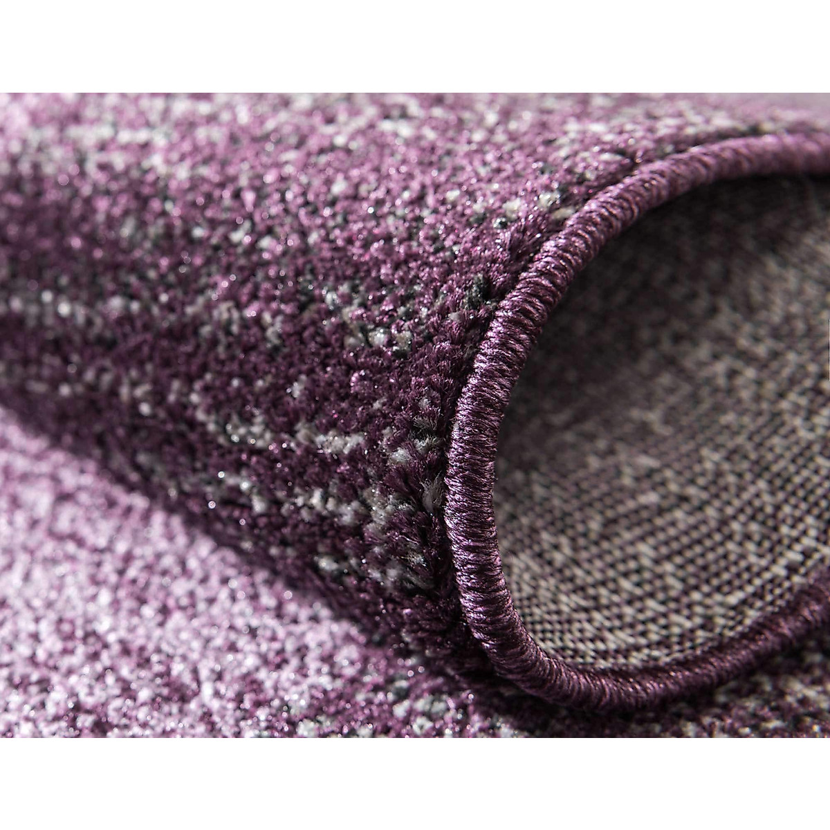 Unique Loom Del Mar Collection Area Rug - Abigail (2' 2" x 3' 1" Rectangle, Violet)