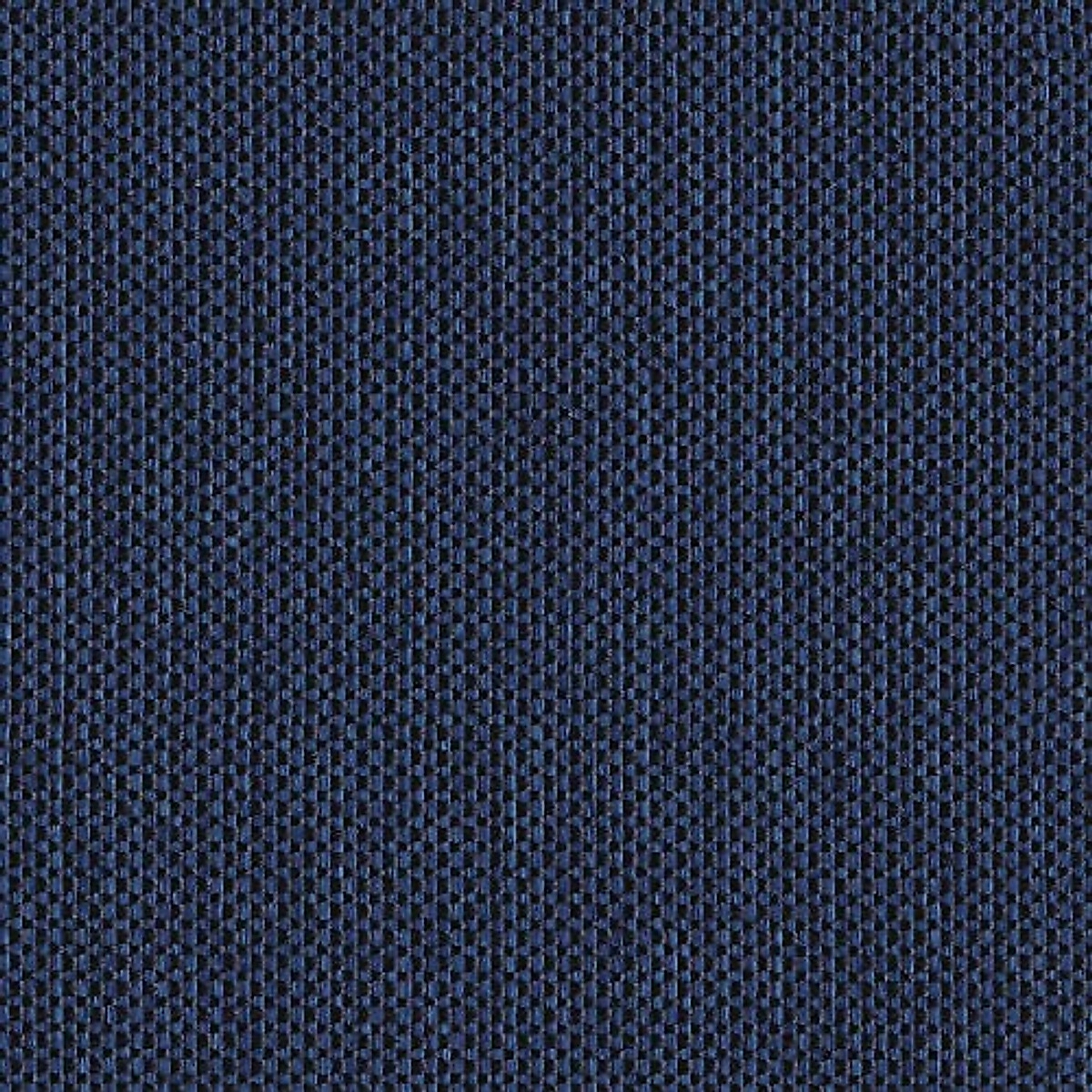 Honeycomb Indoor/Outdoor Textured Solid Indigo Blue Highback Dining Chair Cushion: Recycled Fiberfill, Weather Resistant, Reversible, Comfortable and Stylish Patio Cushion: 21" W x 42" L x 4" T