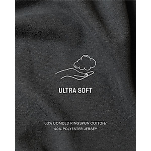 True Classic Mens T-Shirts - Short Sleeve Crew Neck Plain Novelty T Shirt for Men, Pack of 1, Navy, L