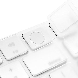 ProElife Keyboard Cover Skin for 2024 Magic Keyboard with Touch ID and Numeric Keypad iMac M4 A3119 0.13 mm Ultra-Thin TPU Protector U.S Layout (Clear)