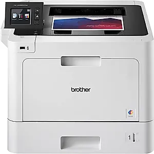 Brother HL-L8360CDW Wireless Single-Function Color Laser Printer - Print Only - USB, Ethernet, WiFi, NFC Connectivity, 2.7" Touchscreen LCD, 31 ppm, 600 x 2400 dpi, 1GB Memory, Auto Duplex Printing