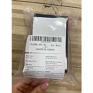 INJORA RC Motor 550 Brushed Waterproof Motor for 1/10 Short-Course Truck Slash VKAR 10SC HPI HoBao HuanQi 727(12T)