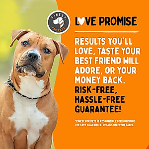 100% Pure Omega 3 Fish Oil Soft Gels for Dogs - Organic Skin, Coat & Joint Supplement - Boost Joint Health, Anti-Shedding & Itch Relief - Ideal for Medium to Large Dogs