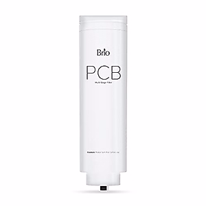 Brio PCB 3-Stage Water Filter Replacement for Filtration System TROE800COL