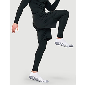 Airacker Ankle Athletic Running Socks Cushioned Breathable Low Cut Sports Tab Socks for Men and Women (6 Pairs)