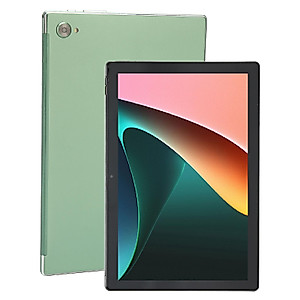 Haofy 10.1 Inch Tablet, Fast Charging Support 2 in 1 8 Core CPU 100-240V 13MP Camera Tablet Computer with Keyboard for Travel (US Plug)