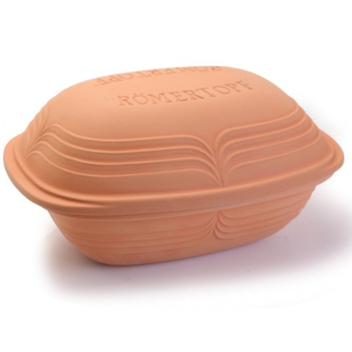 Römertopf Clay Roaster | Modern Look | Non-Stick Dutch Oven | Healthy Clay Pot Cooking | Clay Baker | Versatile Cooking Vessel - 3.2 qt (3 liters) For up to 4 People