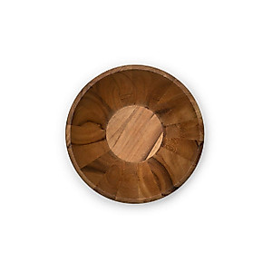 Ironwood Gourmet Extra Large Madera Salad Bowl, Acacia Wood, 12 x 12 x 7.25