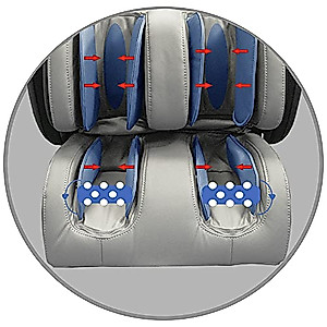 Osaki OS-Champ | Black & Gray | 2D SL-Track Full Body Massage Chair | Zero Gravity | Lumbar Heating | Foot & Calf | Auto Mode | Full Air Bag Compression | Bluetooth Speaker | Space Saving