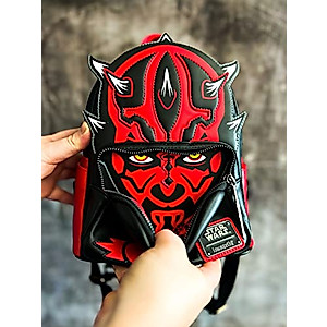 Loungefly Star Wars Darth Maul Sith Cosplay Womens Double Strap Shoulder Bag Purse