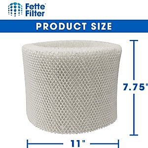Fette Filter - Premium Material Humidifier Wicking Filters Compatible with Honeywell HC-14 Replacement Humidifier Filter E HC-14V1, HC-14, HC-14N. (Pack of 2)