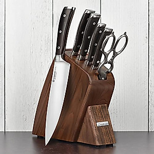 Wusthof IKON Blackwood 7 Piece Slim Knife Block Set