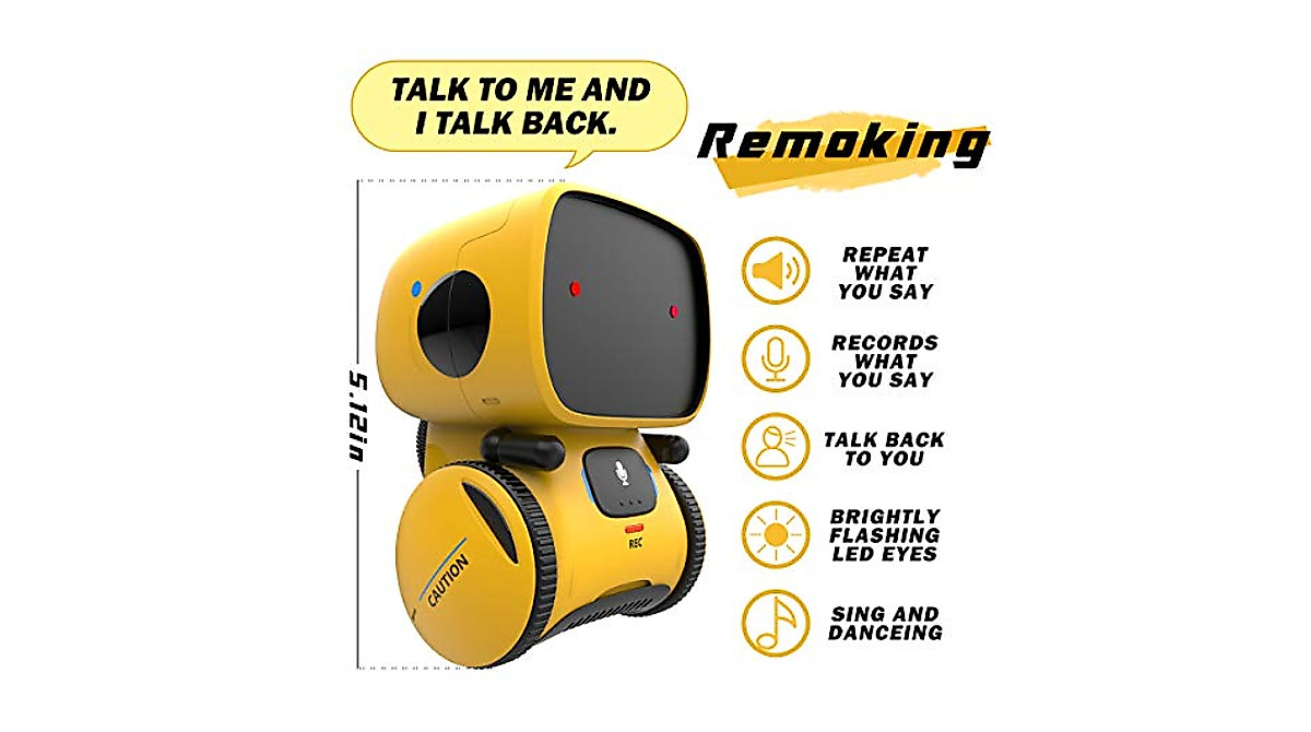 REMOKING Robot Toy – Interactive Kids Robot for STEM Learning & Fun