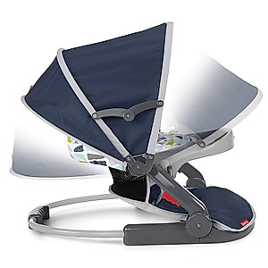 Fisher-Price GNG37 On The Go Sit Me Up Floor Seat, Citron Wedges