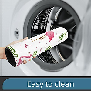 VBFOFBV Bathroom Rugs Absorbent Bath Mats for Bathroom Kitchen Bath Rugs Indoor Outdoor Area Rugs, Flamingo