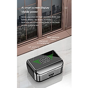 proQual M31-A Wireless Earphone in-Ear Low Latency Mini Stereo Sound Bluetooth-Compatible 5.2 Earbud for Gaming Bluetooth-Compatible