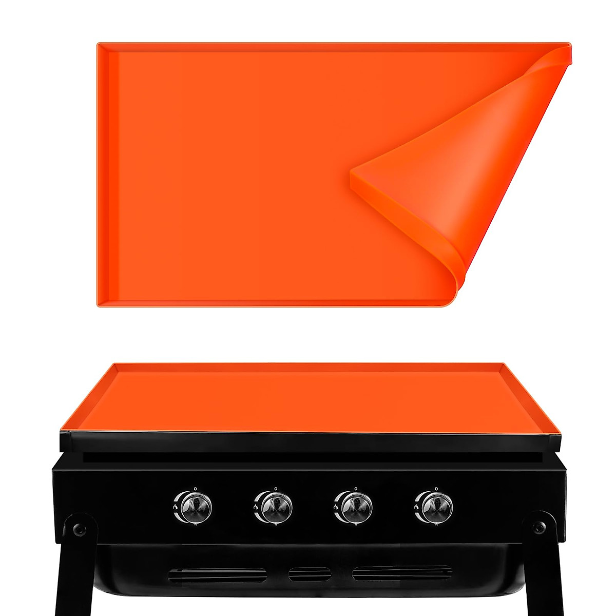 Cook Time Silicone Blackstone Griddle Mat, 28/inch Heavy Duty Food Grade Buddy Protective Cover Mats for Griddle, Accessories, Protect Your from Dirt & Rust