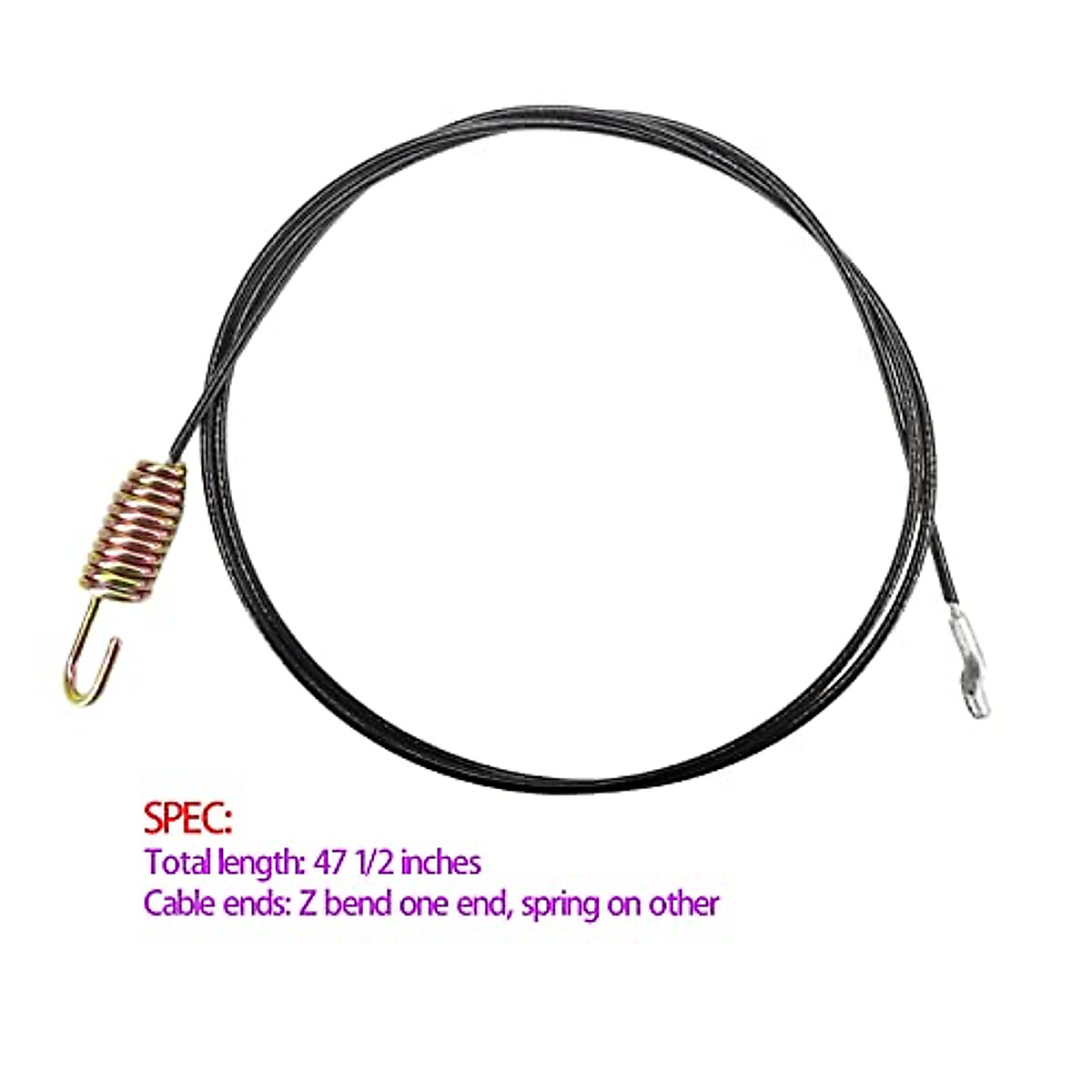 Yiekea 946-04230B Auger Clutch Cable Replaces MTD & Cub Cadet 946-04230A 946-04230 746-04230A 746-04230 Fits MTD Cub Cadet Troy-Bilt Columbia Snowblowers