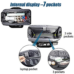 Large Utility tote Bag for Teacher Work Working Teaching Accessories with Laptop Compartment Appreciation Gift New Nurse Nursing Student Essentials School Supplies CNA Clinical Bag Multiple Pockets