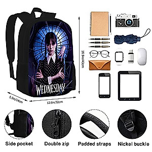 Hokregto Backpack Set - 3-in-1 Lightweight Bookbag with Durable Matching Insulated Lunch Box and Cool Pencil Case for Boys and Girls