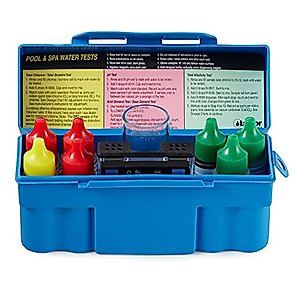 Taylor K-1003 Safety Plus Swimming Pool Chlorine Bromine pH Alkalinity Test Kit