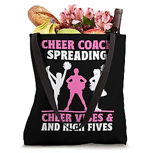 Cheerleading Coach Cheer Coach Cheerleader Cheer Training Tote Bag
