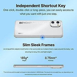 UMIDIGI F3 SE Smartphone (4GB + 128GB) Unlocked Cell Phone, 6.7'' Screen Phone and 20MP AI Camera Cell Phone, 5150mAh Battery Android 11 Unlocked Android Phone Global Version……