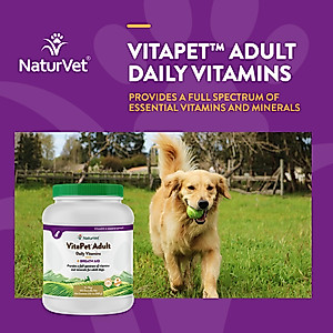 NaturVet Vita Pet Adult Plus Breath Aid Tablets -Time Release 365 ct