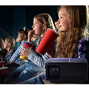 Pyle Multimedia Home Theater Projector - Portable HD 1080p LED with USB HDMI Digital Data System Projection for Entertainment Video Photo Game Full Cinema Movie in Your Laptop - PRJG98