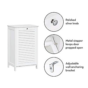 Ellsworth Tilt-Out Laundry Hamper, White