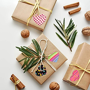 KMUYSL 512 PCS Valentine's Day Heart Stickers Labels Sheets | Valentines Day Decorations | Party Favors Gifts Decorations Supplies | Party Decorative Stickers