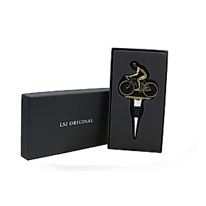 Mens Road Bike Bottle Wine Stoppers Souvenirs Gifts
