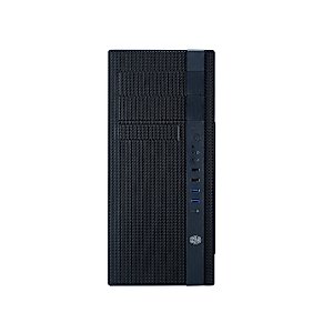 Cooler Master N400 - Mid Tower Computer Case with ATX Motherboard Support, Multiple 240mm Radiator Support, and Ventilated Front Panel