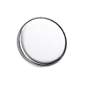 Pierced Owl Set of 10 G23 Impant Grade Titanium Flat Round Disc Internally Threaded Dermal Anchor Tops (14GA (1.6mm))