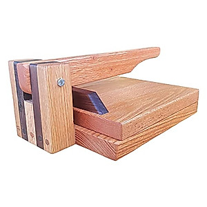 Central Coast Woodworks Hardwood Tortilla Press - Red Oak - 11.5 inch