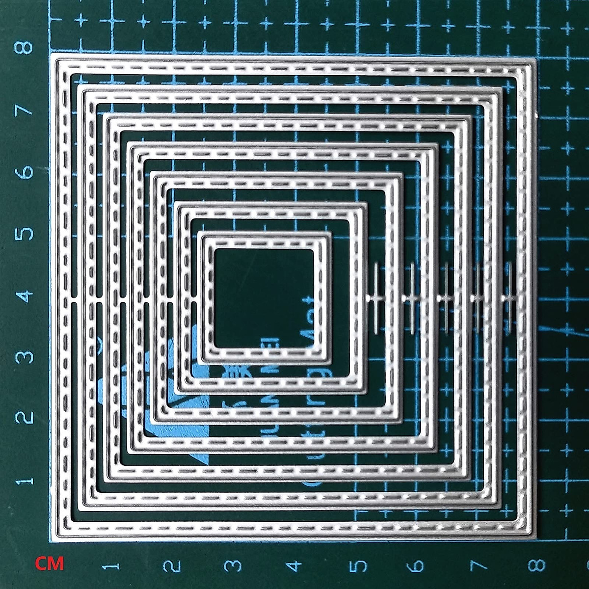Cutting Dies Stencil Triangle Square Rectangle Round Ellipse Metal Mould for DIY Scrapbook Album Paper Card