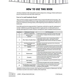 180 Days™: Includes Reading 2nd Edition, Writing, and Math for 5th Grade Practice Workbook for Classroom and Home, Cool and Fun Practice Created by Teachers (180 Days of Practice)
