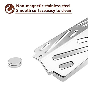 Uniflasy 66040 Heat Deflector for Weber Genesis II 300 Series II E-310, II E-315, II E-330, II E-335, II S-310 Gas Grills for Weber 66040 Heat Deflector Plates(2017 and Newer)