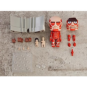 GOOD SMILE COMPANY Attack on Titan: Colossal Titan Nendoroid Action Figure Renewal Set