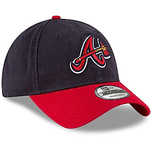 New Era Atlanta Braves Core Classic Secondary Logo 9TWENTY Adjustable Hat