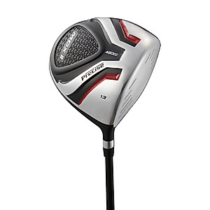 Precise Teenager Complete Golf Set Includes Titanium Driver, S.S. Fairway, S.S. Hybrid, S.S. 7-PW Irons, Putter, Stand Bag, 3 H/C's Teen Ages 13-16 Right Hand & Left Hand Available! (Right Hand)