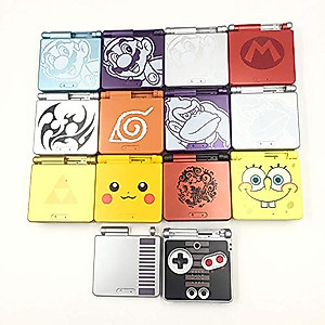 Repair Housing Shell Case Replacement for Nintendo Gameboy Advance SP GBA SP Silver