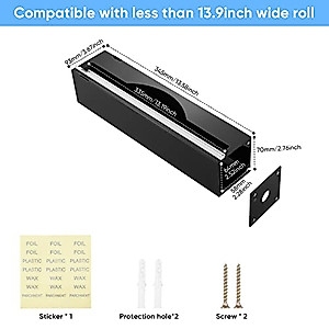 Foil And Plastic Wrap Organizer 1 side