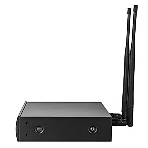 Nady 4W-1KU HT Quad True Diversity 1000-Channel Professional UHF Wireless System with 4 Handheld Microphones – Autoscan – Automatic Transmitter Pairing – All Metal Construction