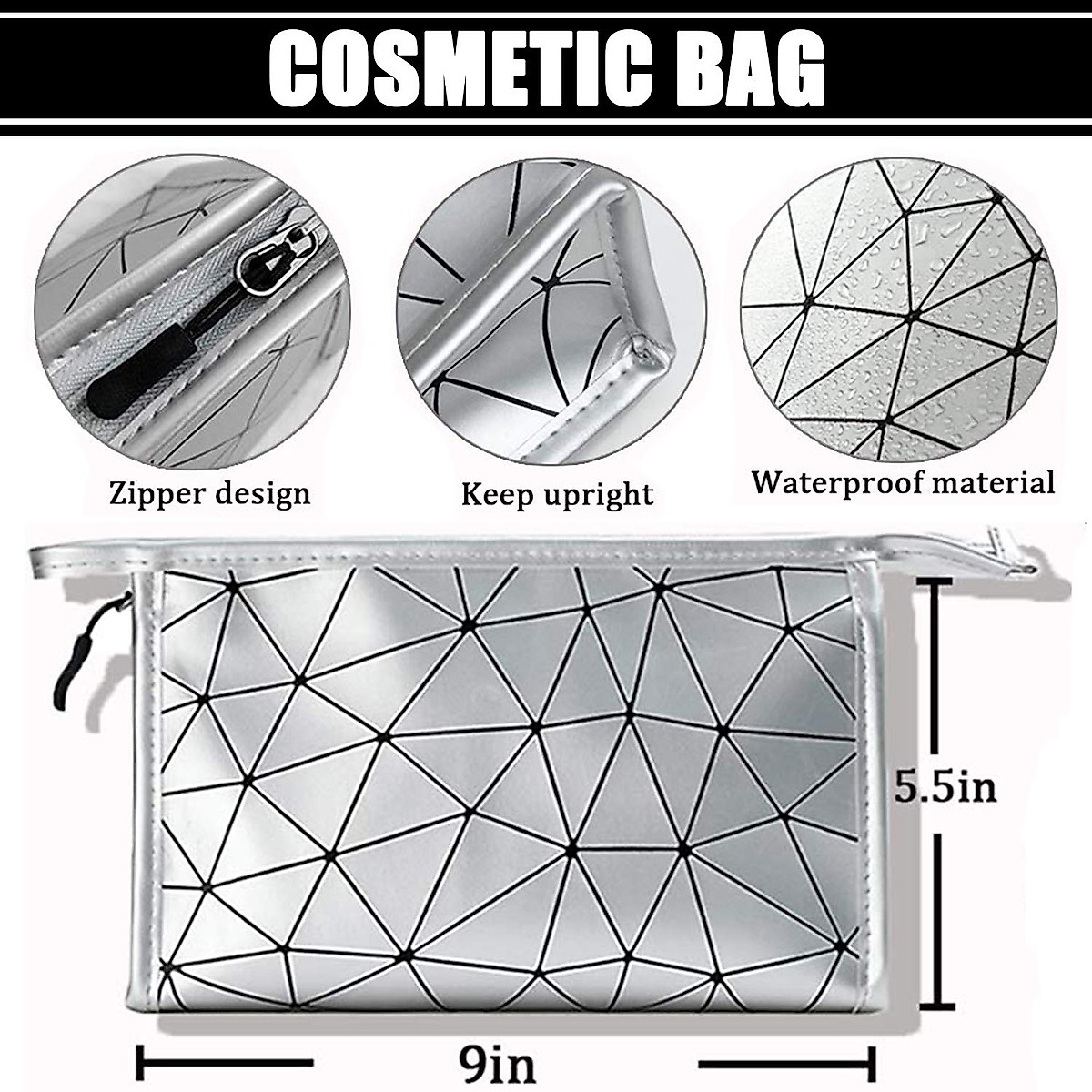 All in One Makeup Kit for Women Full Kit, includes 12 Colors Eyeshadow, 5PCS Brush Set, Eyebrow Pencil, Eyeliner & Mascara, Contour Stick, Primer & Liquid Highlighter With Cosmetic Bag Makeup Set